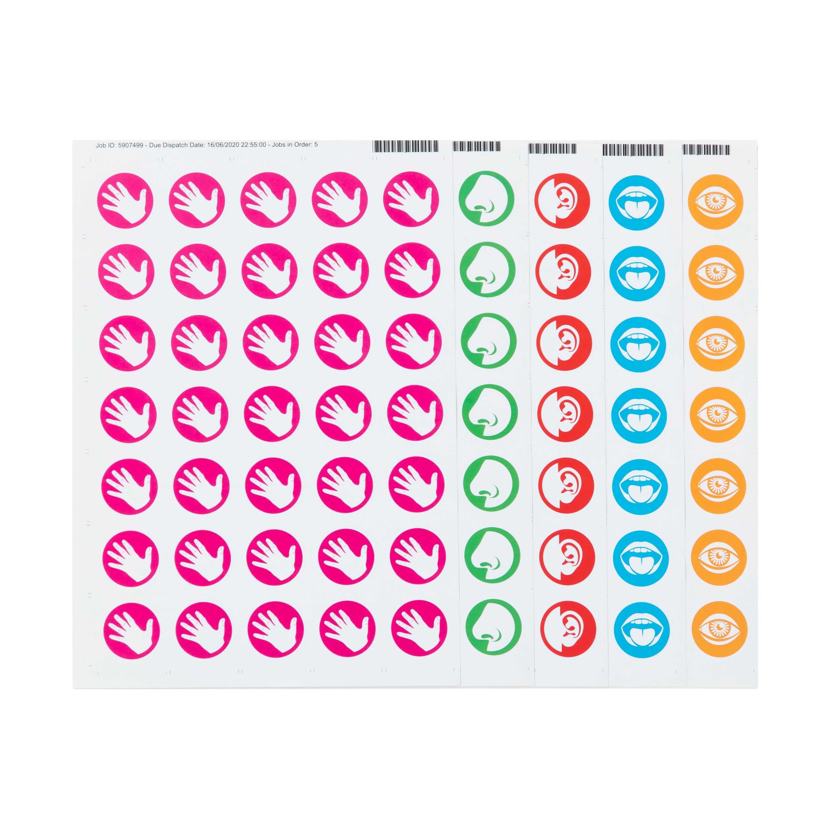 Sense stickers – Sensory Trust